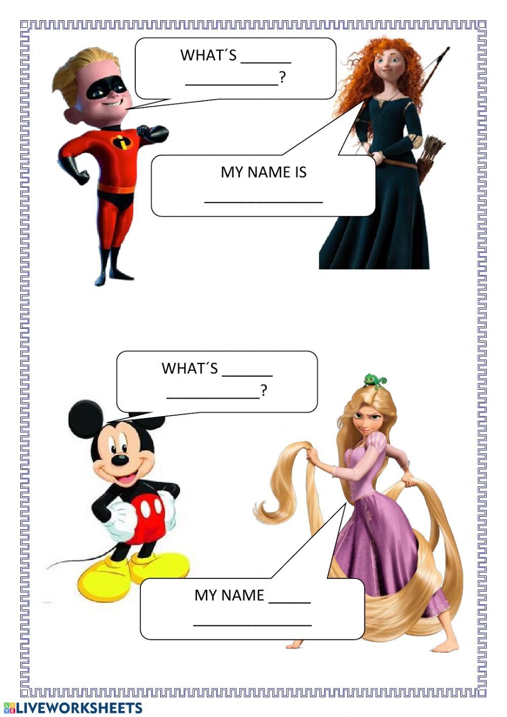 Name The Picture Worksheets Kindergarten - Kindergarten Worksheets
